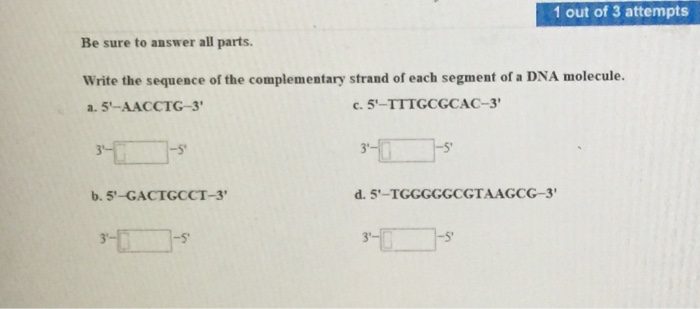 Solved 1 out of 3 attempts Be sure to answer all parts. | Chegg.com