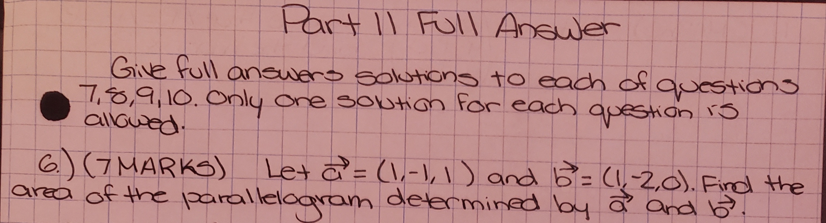 Solved Part Ii Full Answer Give Full Answers Solutions To 
