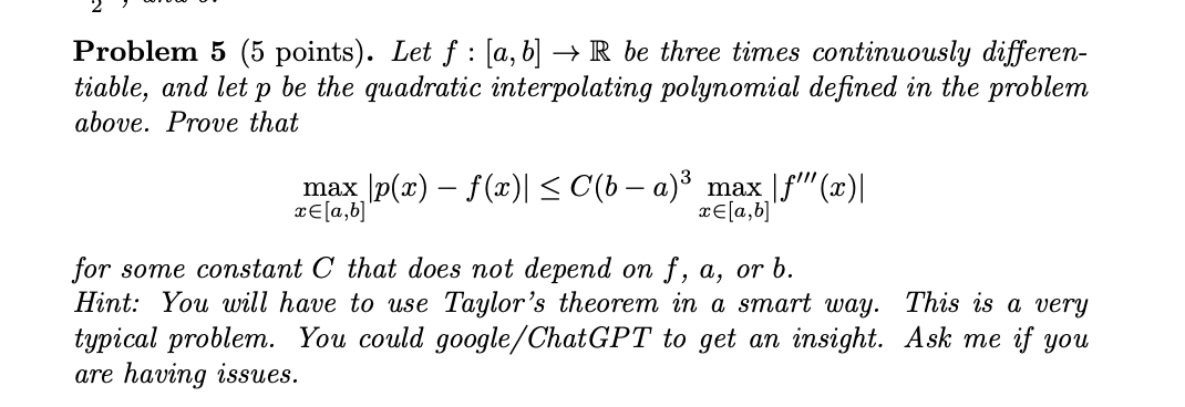 Solved Problem 5 5 Points Let F Ab →r Be Three Times 