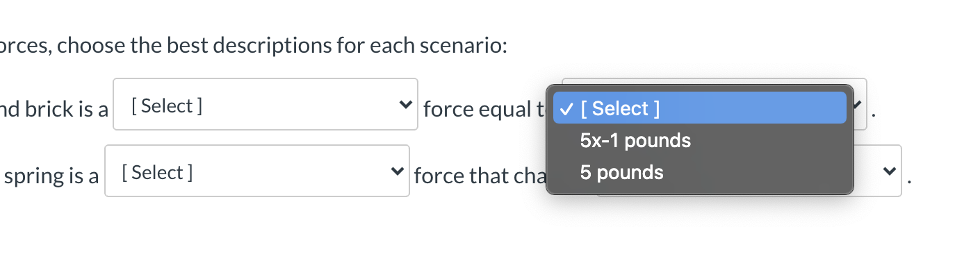 Solved Question 1 1 pts To compare constant and variable | Chegg.com