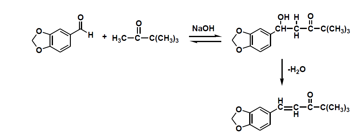 Solved NaOH OHH CH-C-C=C(CH3)3 H + H2C-C-C(CH3)3 -H20 It 1- | Chegg.com