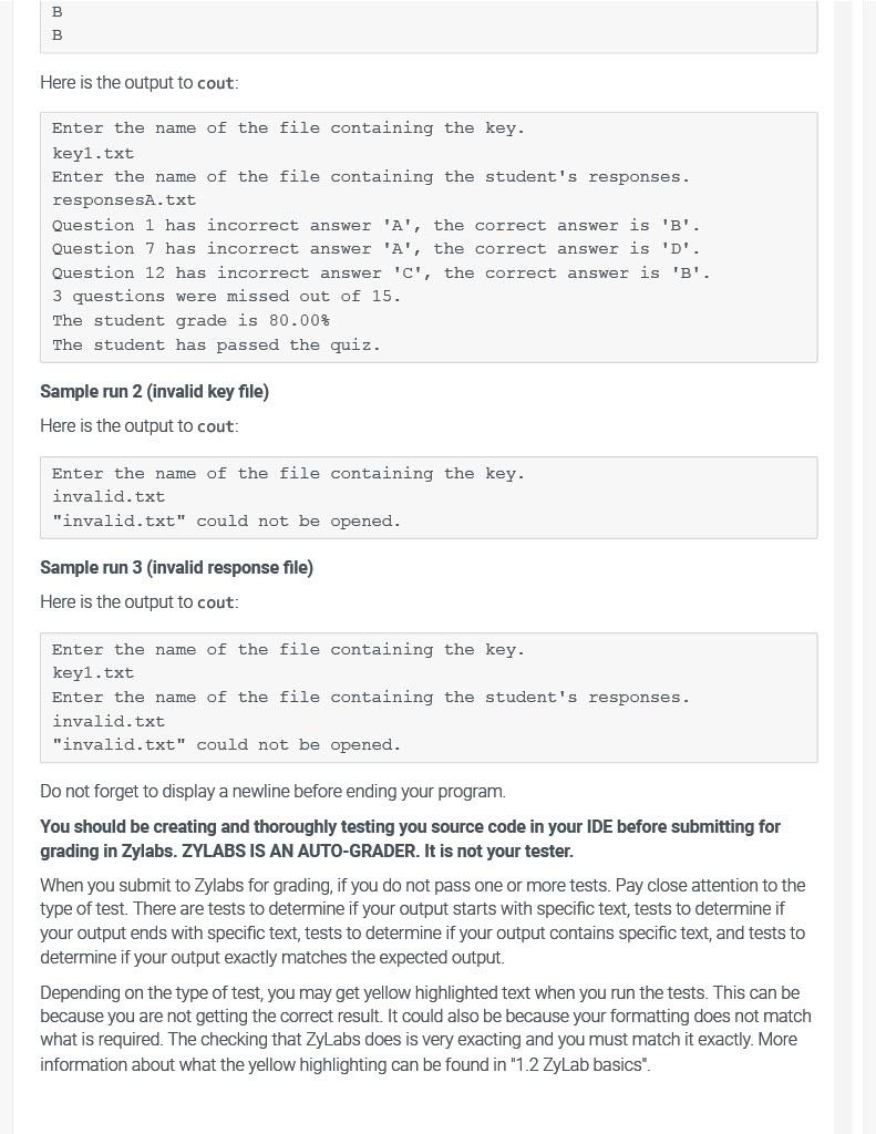 Solved 2.18 F22 Lab Lesson 10: Arrays \& Files Instructor | Chegg.com