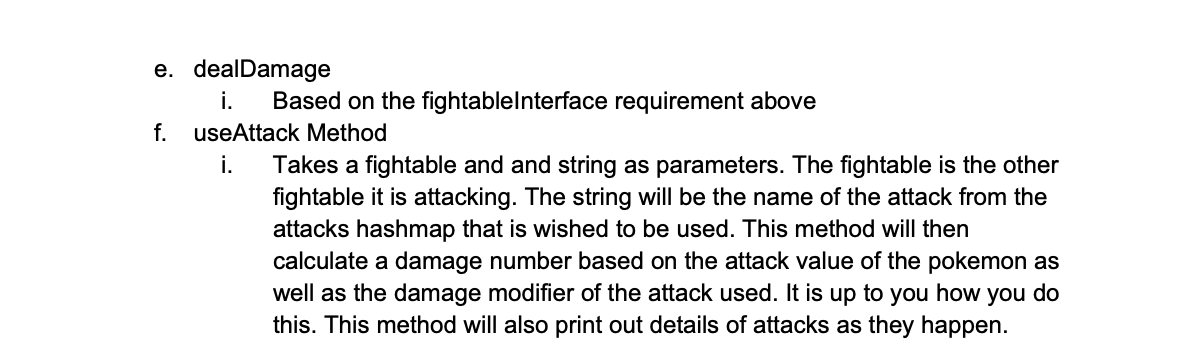 Solved v. 1. Create a Class called Pokemon (you can use the | Chegg.com