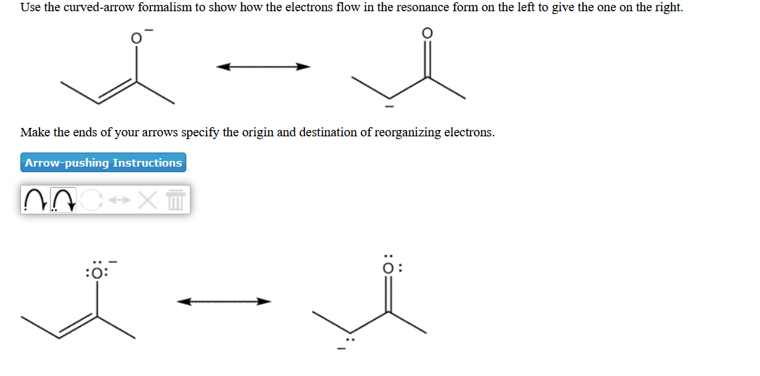 Solved Use the curved-arrow formalism to show how the | Chegg.com