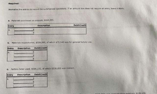 Solved کر 10. PR. 16.01B.ALGO (Algorithmic) Entries for | Chegg.com