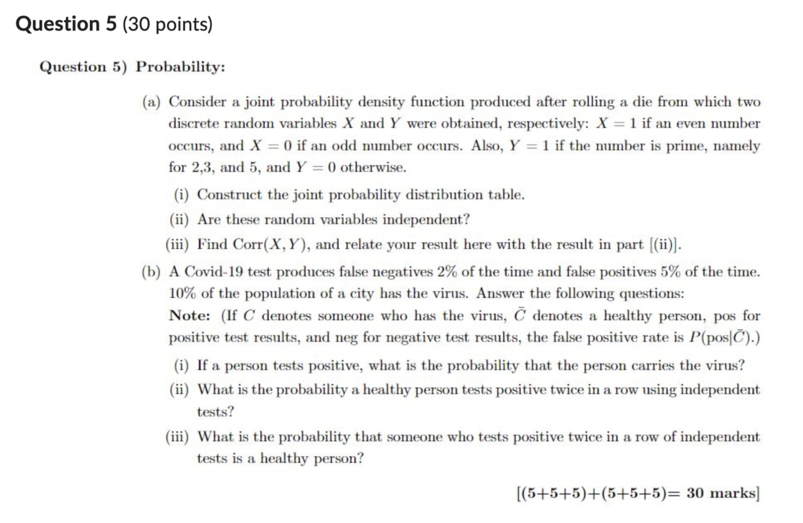 Solved (a) Consider a joint probability density function | Chegg.com