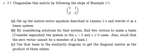 (1010) (a) Set up the matrix-vector equation | Chegg.com