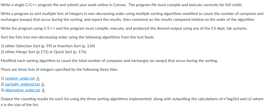 Solved Write A Single Cc Program File And Submit Your 