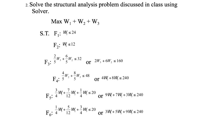Solved Solve the structural analysis problem discussed in | Chegg.com