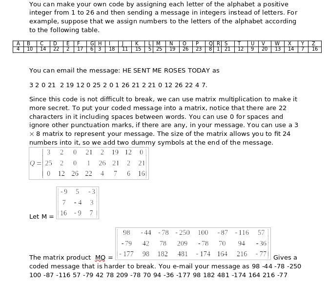 Solved Need help with this Linear Algebra problem; cant | Chegg.com