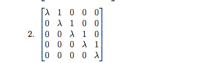 Solved Find the matrix exponential, eAt of the following | Chegg.com
