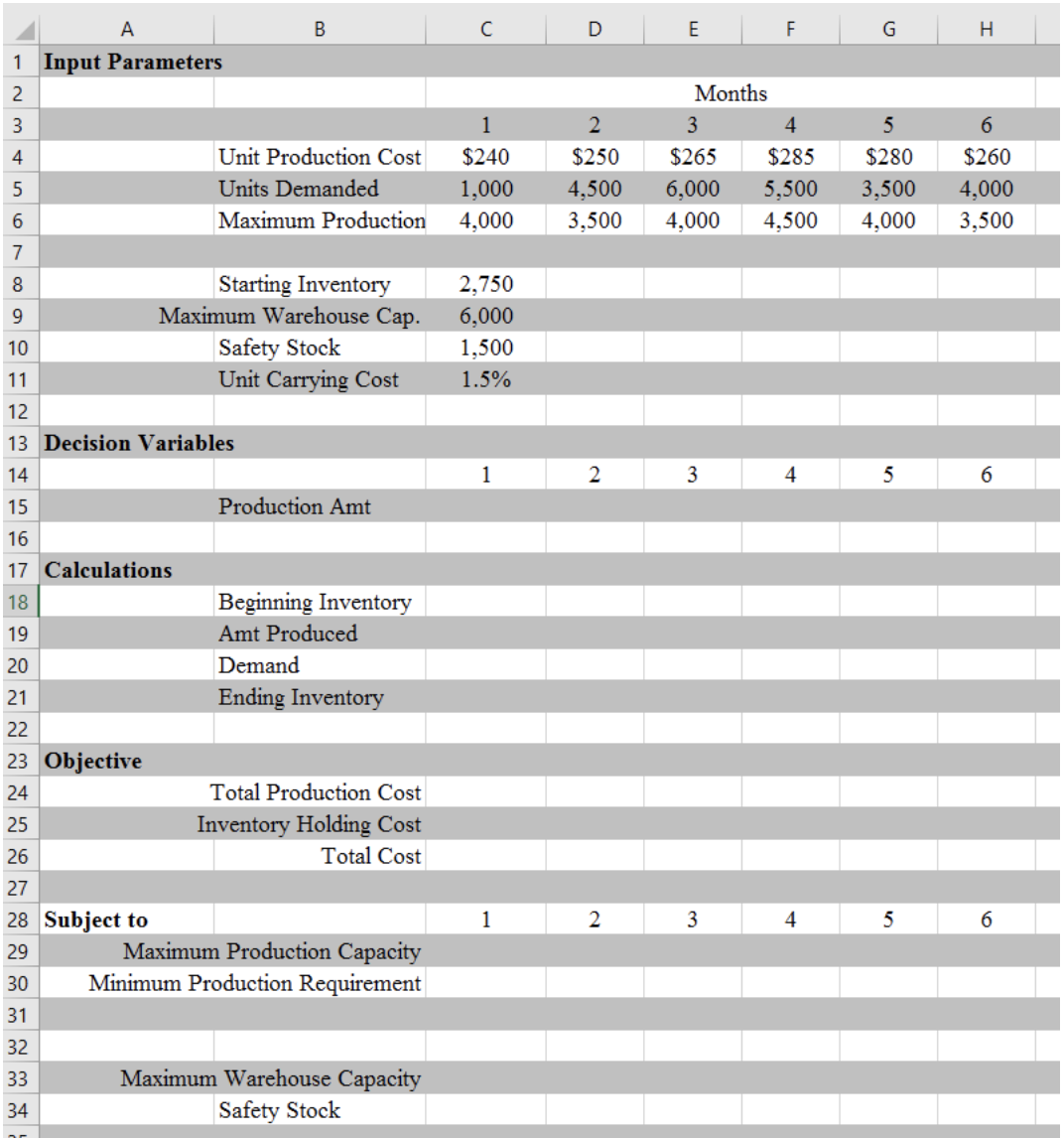 Solved Refer to figure above. What formula should be entered | Chegg.com