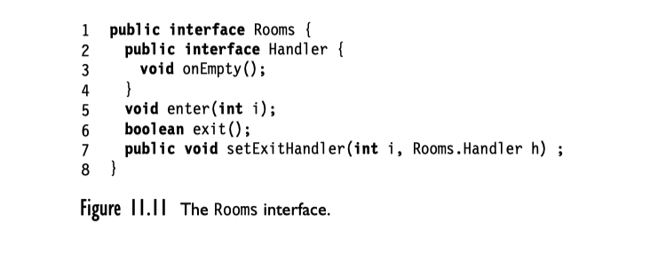 Solved In Exercise 97 we ask you to implement the Rooms | Chegg.com