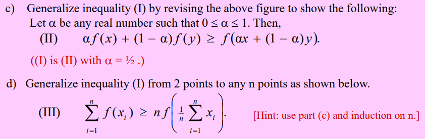 Convex Function The Following Simple Observation Is
