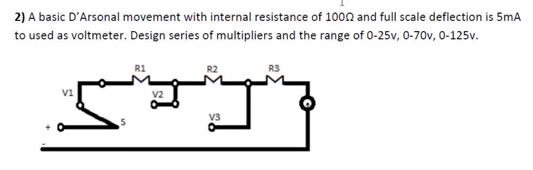 Solved 2) A basic D'Arsonal movement with internal | Chegg.com