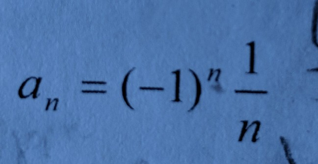 Solved 2n3 n+ 1 /n an = (-1)" (l n | Chegg.com