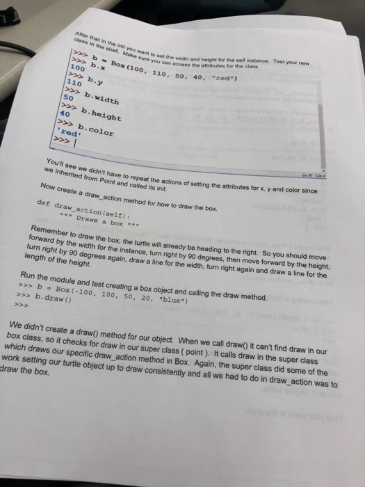 Solved Create and use classes Inherit from a previously | Chegg.com