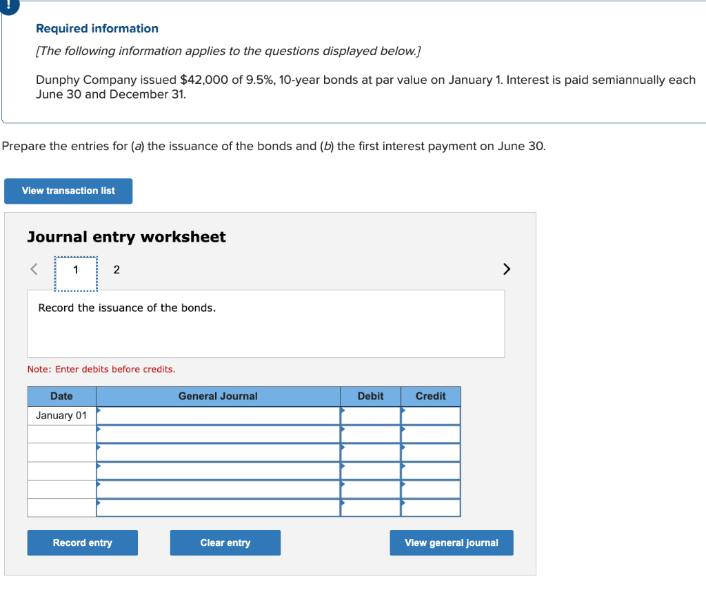 Solved 2. June 30 - Record the first interest payment on | Chegg.com