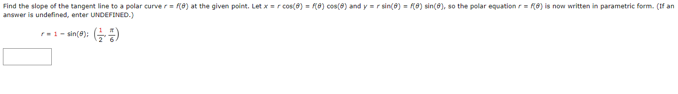 Solved answer is undefined, enter UNDEFINED.) | Chegg.com