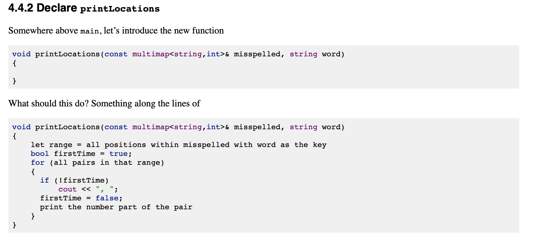 Solved just have to follow the steps and update cpp | Chegg.com