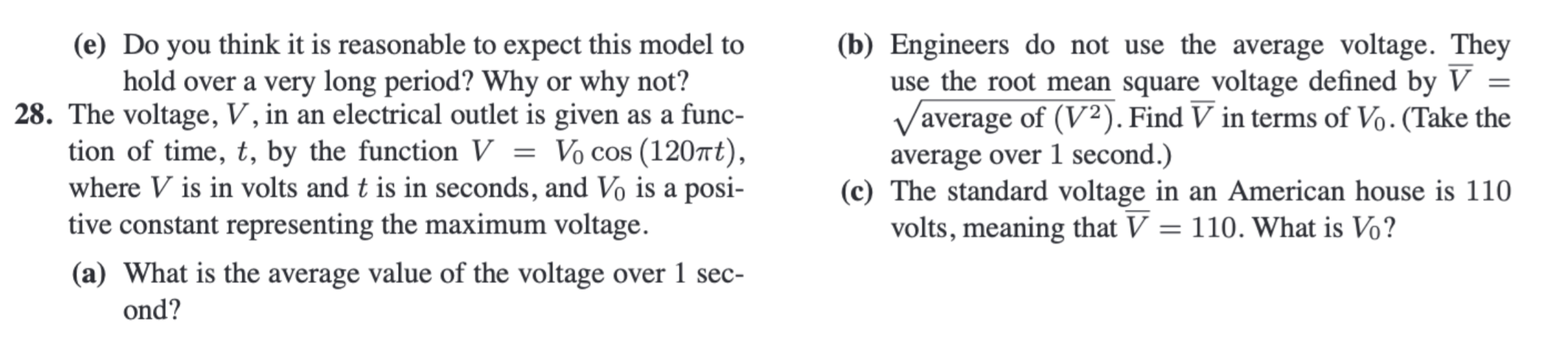 Solved (e) Do you think it is reasonable to expect this | Chegg.com