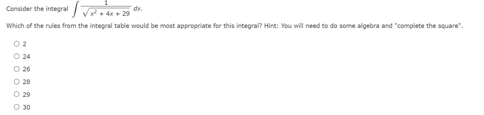 Solved Consider the integral sin(2t) cos(7t) dt. (a) Which | Chegg.com