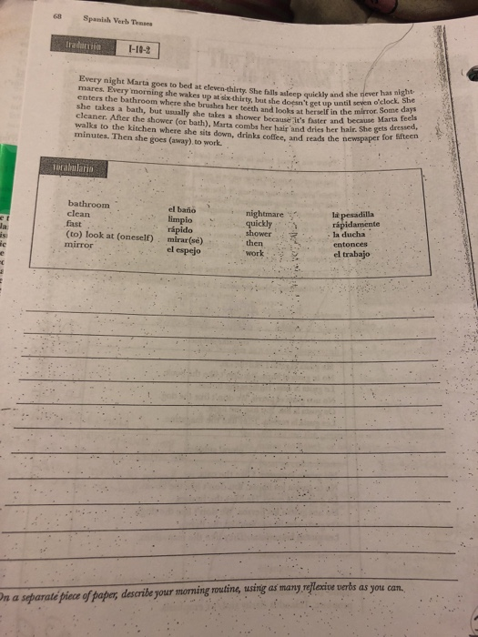 Spanish Verb To Clean