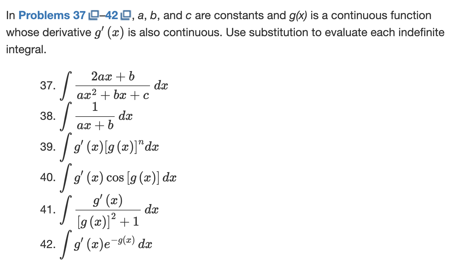 Solved **Problem #42 ﻿Please**In Problems 37 प-42, a,b, ﻿and | Chegg.com