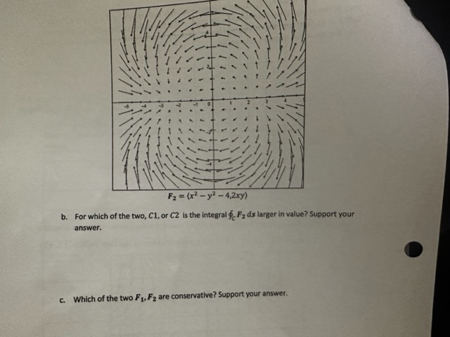 3. Consider the following vector fields and the | Chegg.com