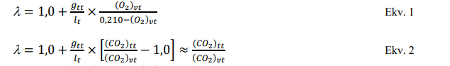 How to calculate the boiler excess air (λ) using | Chegg.com