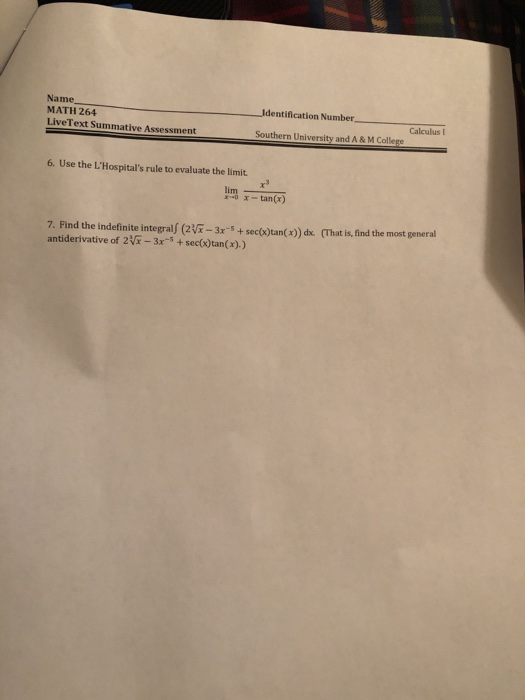 Solved Name MATH 264 LiveText Summative Assessmen | Chegg.com