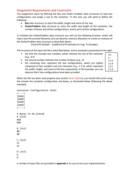 Solved Assignment Purpose and Overview The purpose of this | Chegg.com