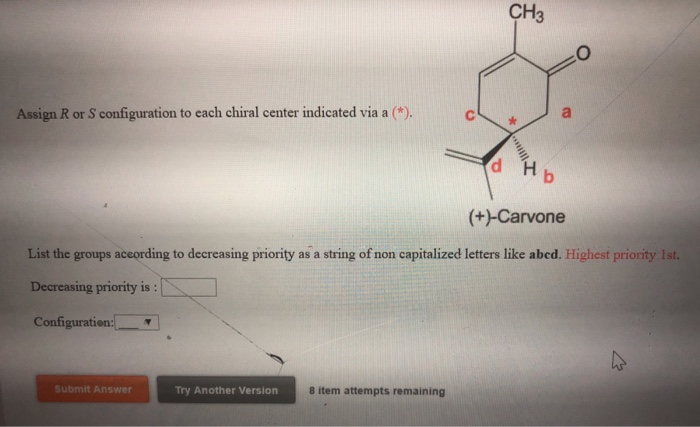 Solved CH3 Assign R or S configuration to each chiral center | Chegg.com