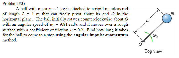 Solved Need help with my dynamics hw. Please show and | Chegg.com