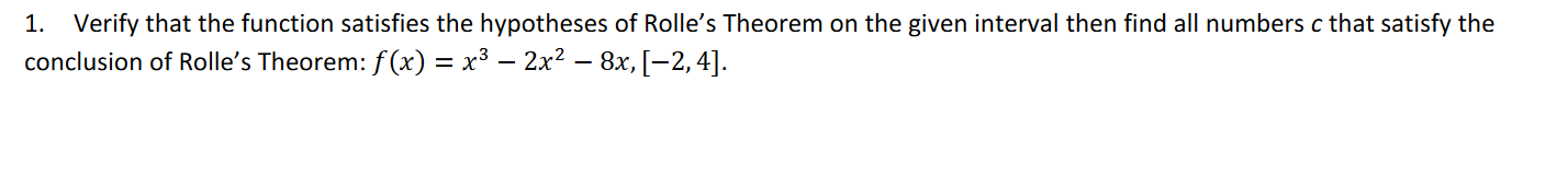 Solved Verify that the function satisfies the hypotheses of | Chegg.com