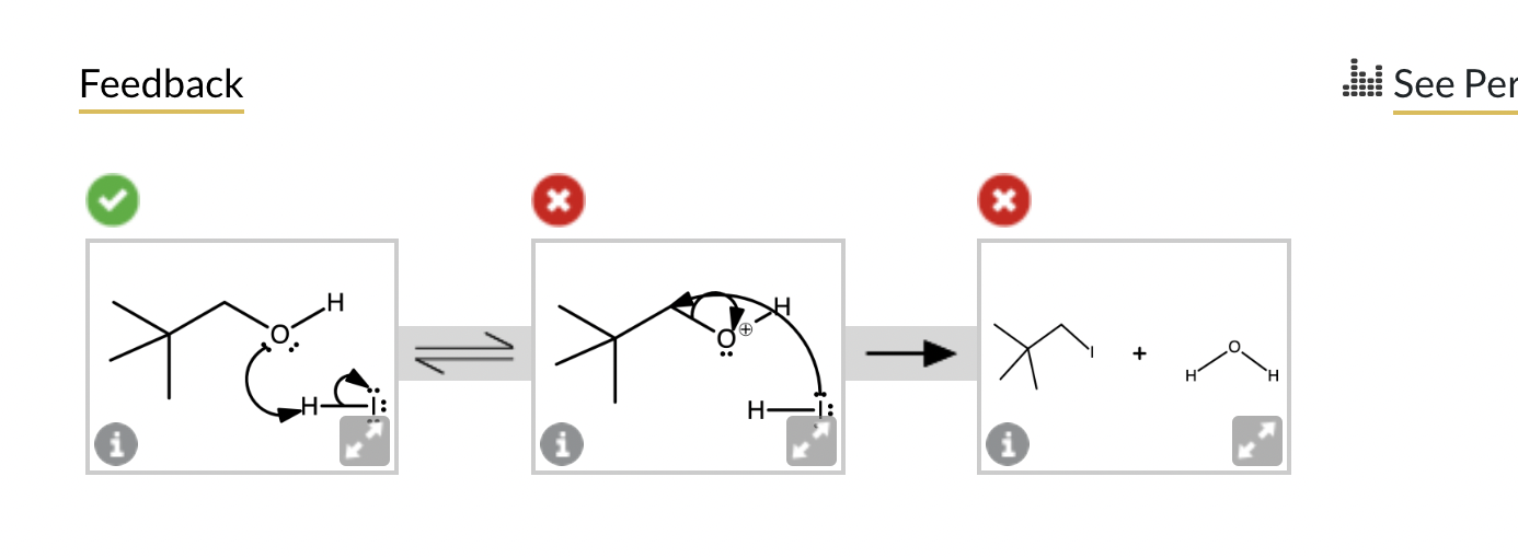 This molecule undergoes an SN2 mechanism. Provide the | Chegg.com