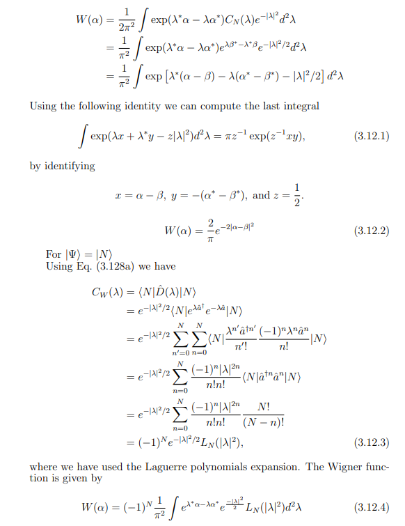 Solved This Is About Characteristic Function And Wigner