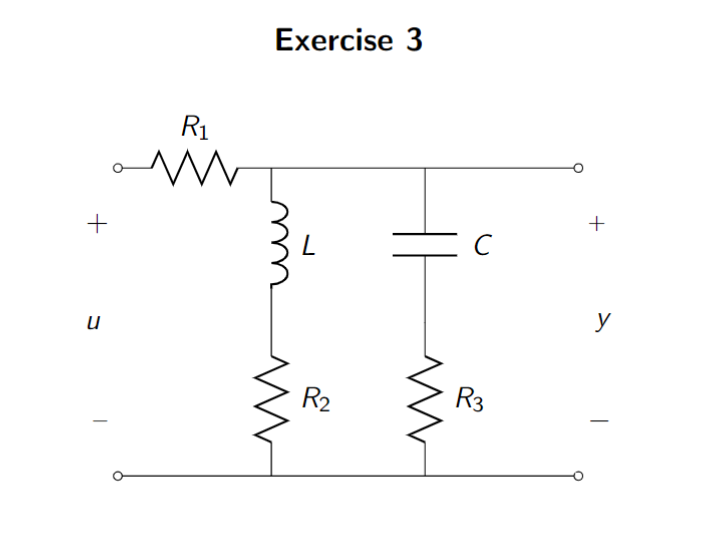 Solved Exercise 3a) Write state variable equations for the | Chegg.com