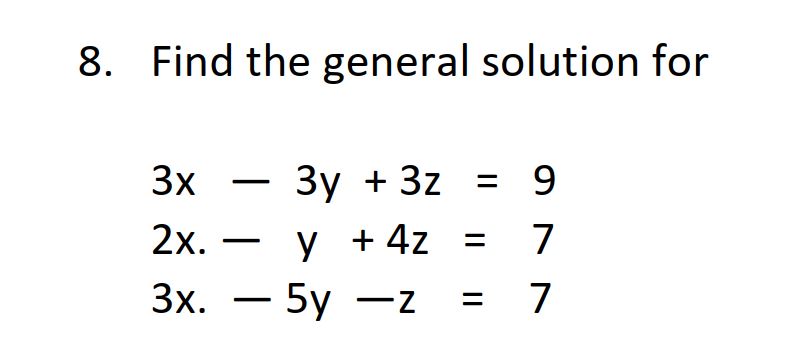 Solved Find the general solution | Chegg.com