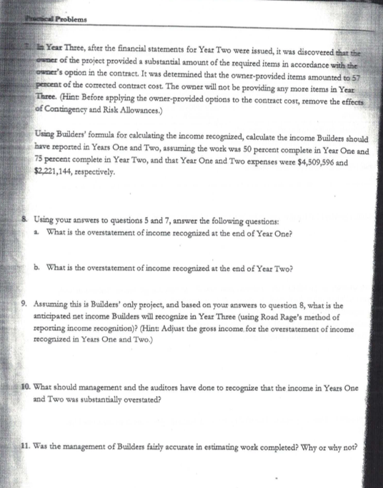 Solved Practical Problems VII. PRACTICAL PROBLEMS Practical | Chegg.com