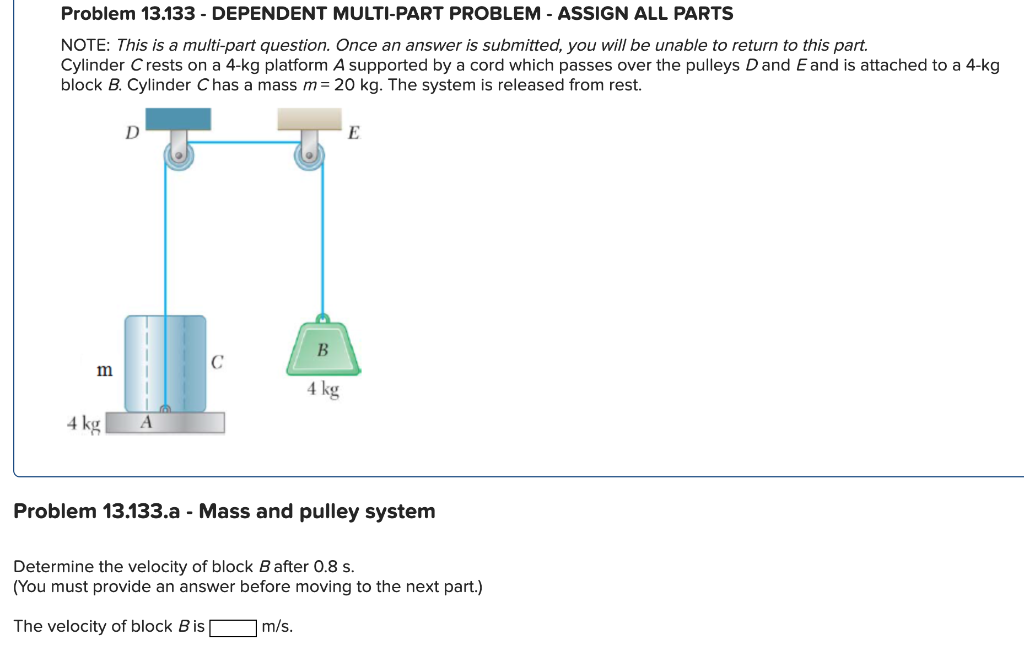 Solved (b) Determine the force exerted by the cylinder on | Chegg.com