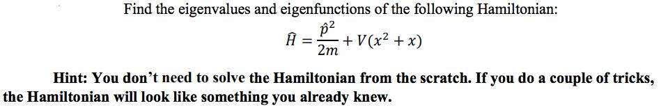 Solved p2 = Find the eigenvalues and eigenfunctions of the | Chegg.com
