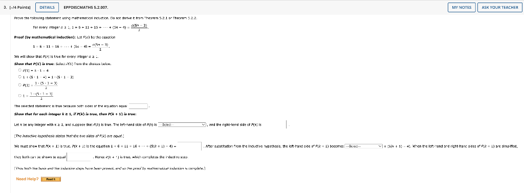 Solved 3. [-14 Points DETAILS EPPDISCMATHS 5 2,007 MY NOTES | Chegg.com