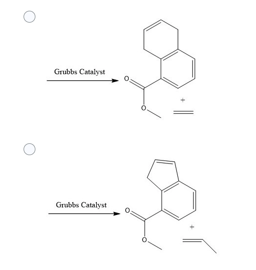 Solved ? Grubbs Catalyst Grubbs Catalyst = Grubbs | Chegg.com