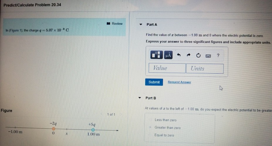 Solved Predict/Calculate Problem 20.34 Review Part A In | Chegg.com