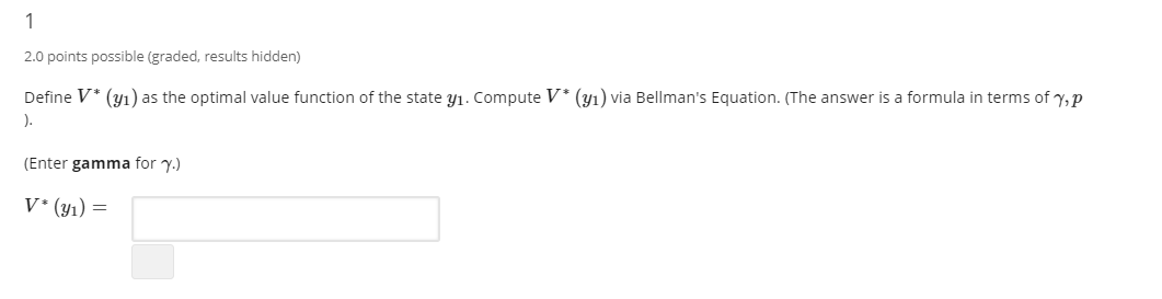 Solved We define an infinite-horizon discounted MDP in the | Chegg.com