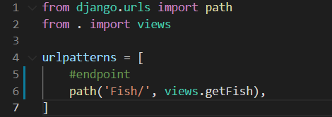 Solved django python backend -create an API Endpoint to send | Chegg.com
