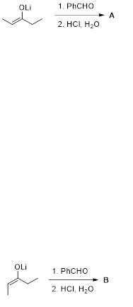 Solved Provide structures of A and B(the major products)with | Chegg.com