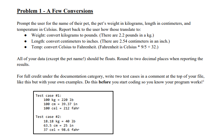 Solved USE PYTHON AND VERIFY OUTPUTS IF YOU WILL SPAM IT I | Chegg.com
