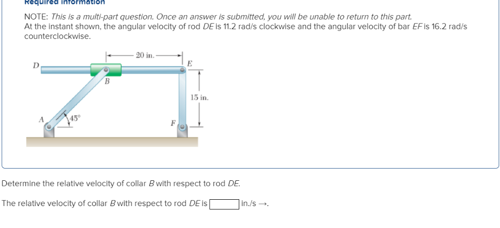 Solved Required IKfOPPMatioH NOTE: This is a multi-part | Chegg.com